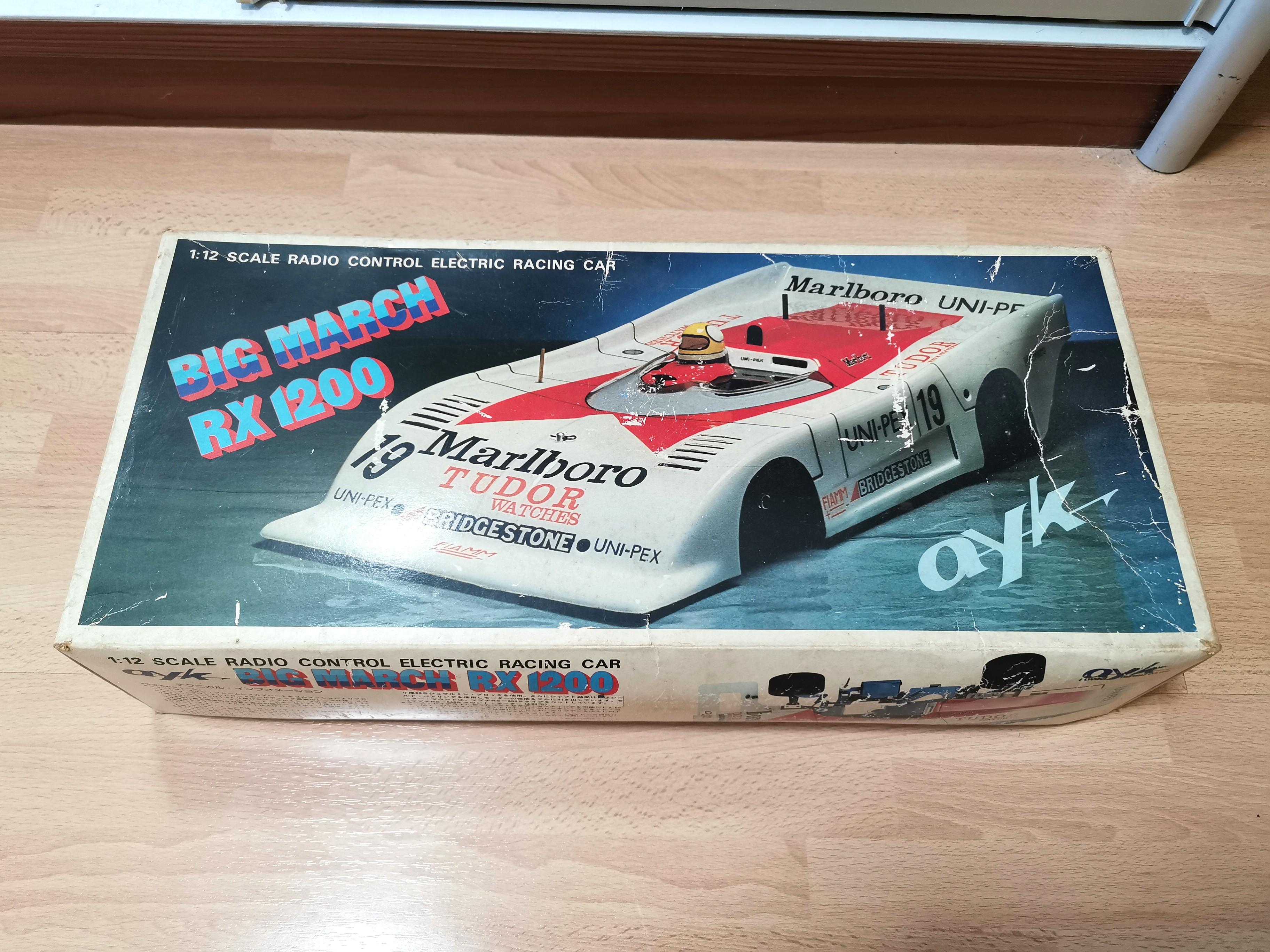 Rare Vintage 1979 AYK 1/12 Big March RX1200 Pan Car, Hobbies & Toys, Toys & Games on Carousell