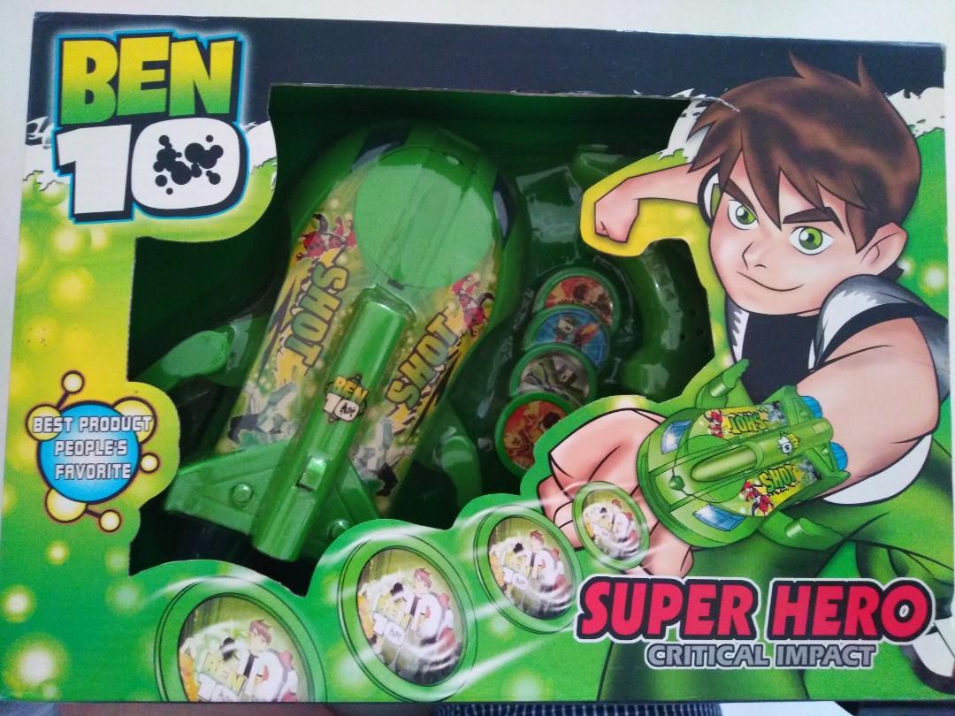 Rare Ben 10 shooter gun and hand shooter, Hobbies & Toys, Memorabilia ...