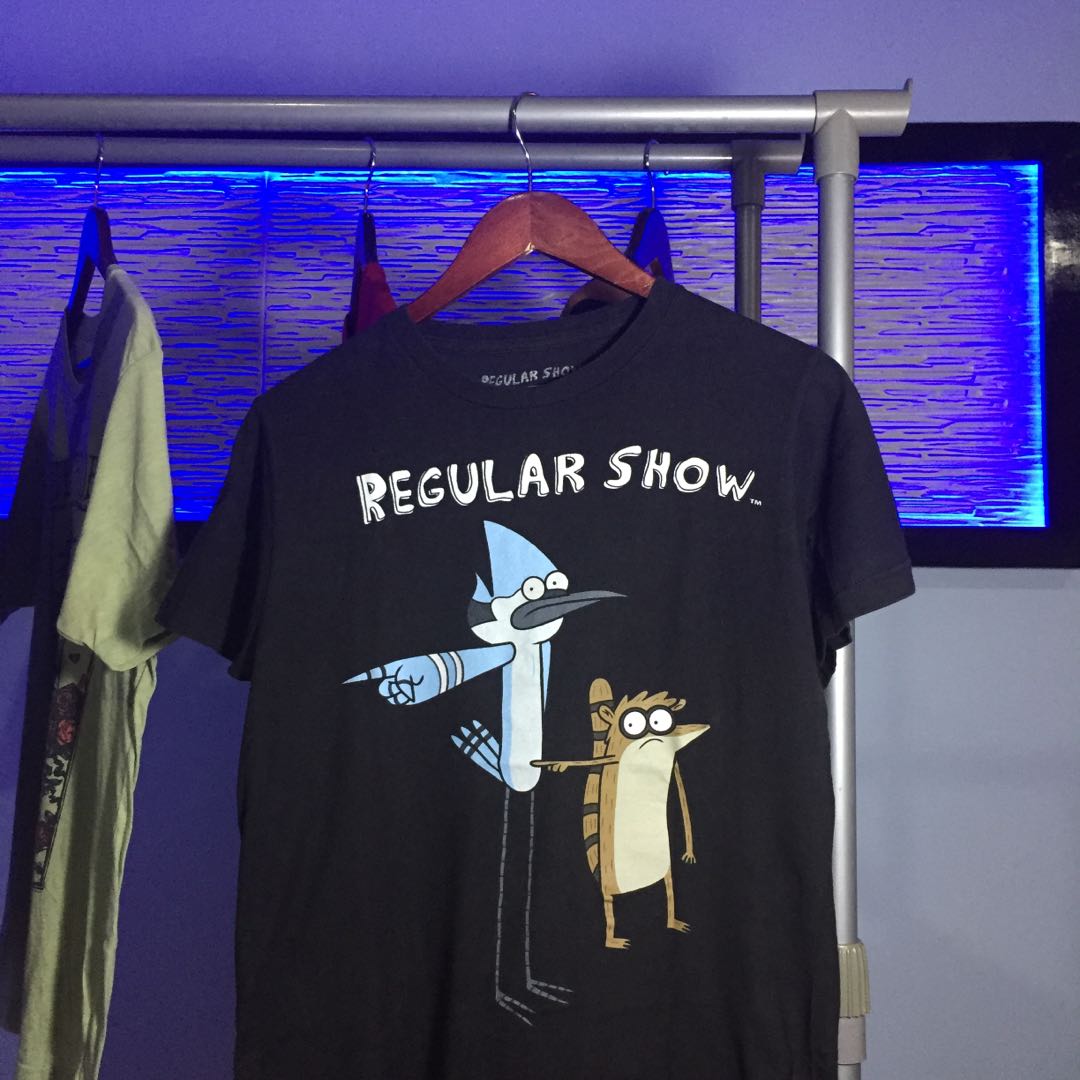 Regular Show Cartoon Network Tee, Men's Fashion, Tops & Sets, Formal ...