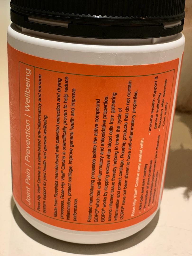 Rose hip vital with GOPO - Canine 500g powder, Pet Supplies, Pet Food ...