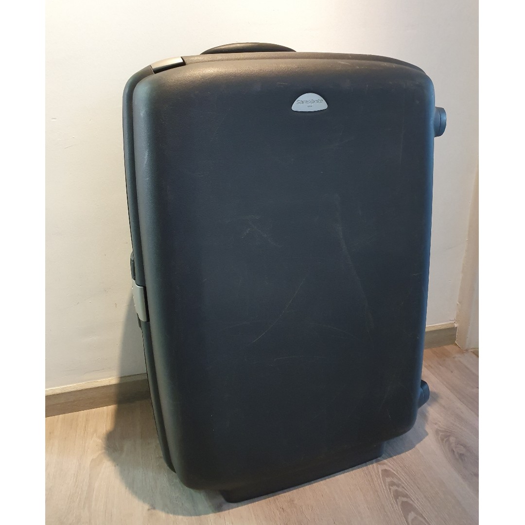 Samsonite F'Lite Comfort 79cm Graphite, Hobbies & Toys, Travel, Travel ...