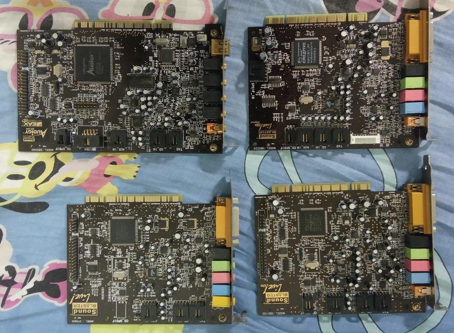 CT4830 Creative Sound Blaster Audigy PCI Sound Card, Audio, Soundbars ...