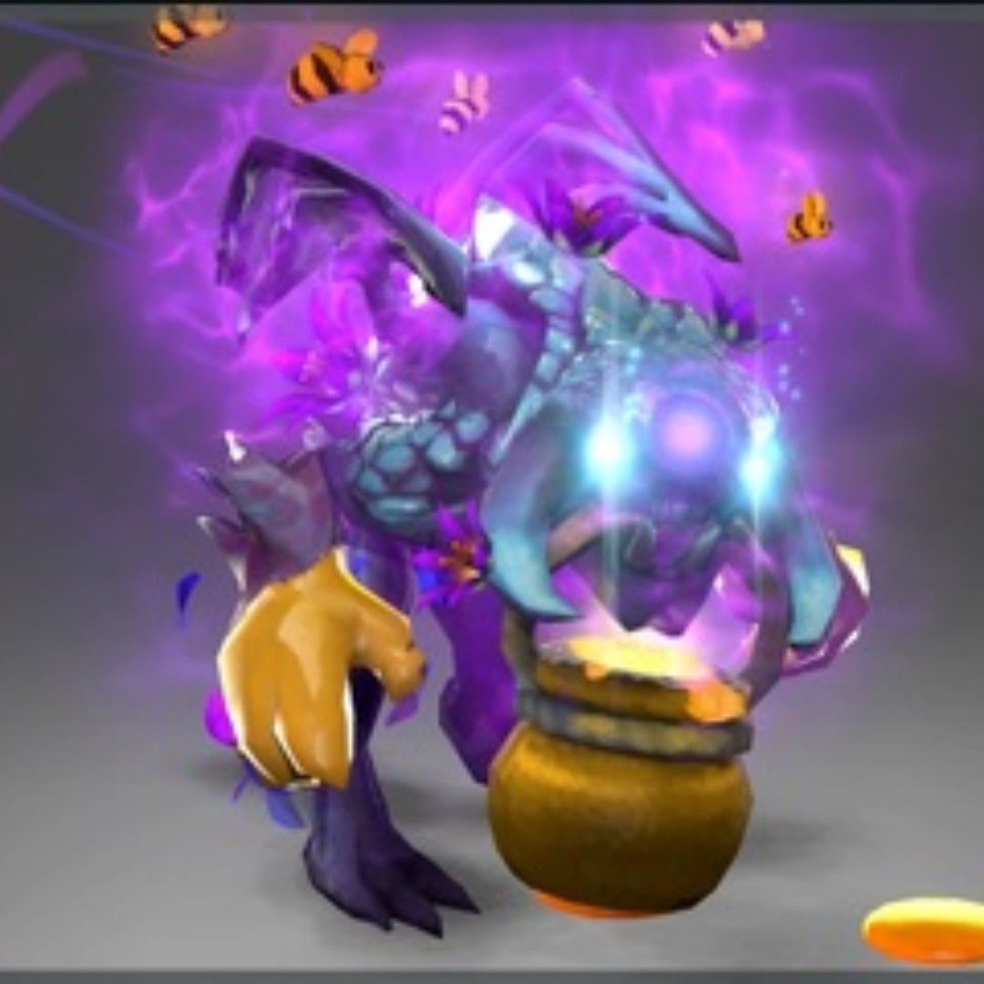 Steam Dota 2 SKIN Legendary courier Honey Heist Baby Roshan, Video ...