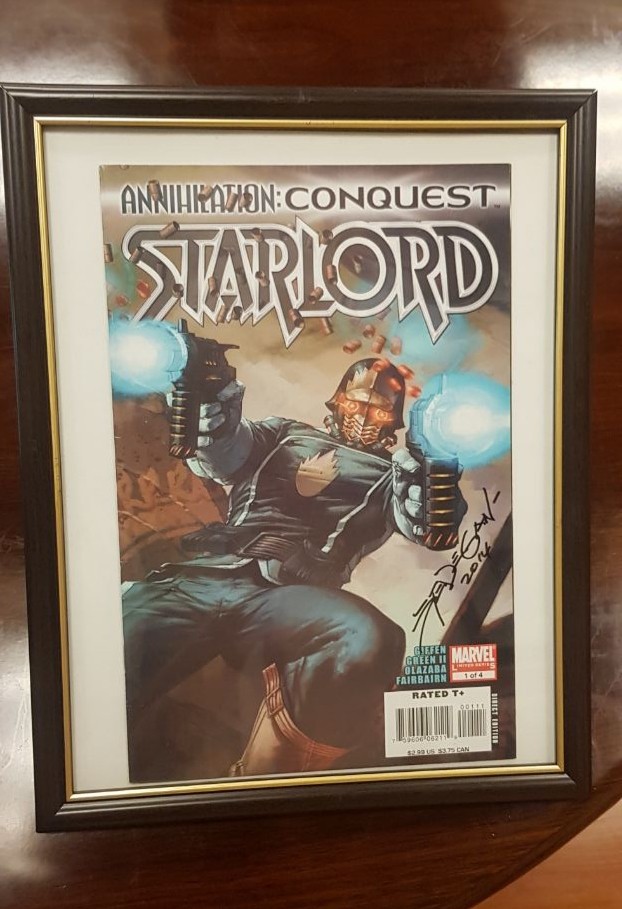 Steve Gan signed Annihilation: Conquest Starlord Part 1, Hobbies & Toys ...