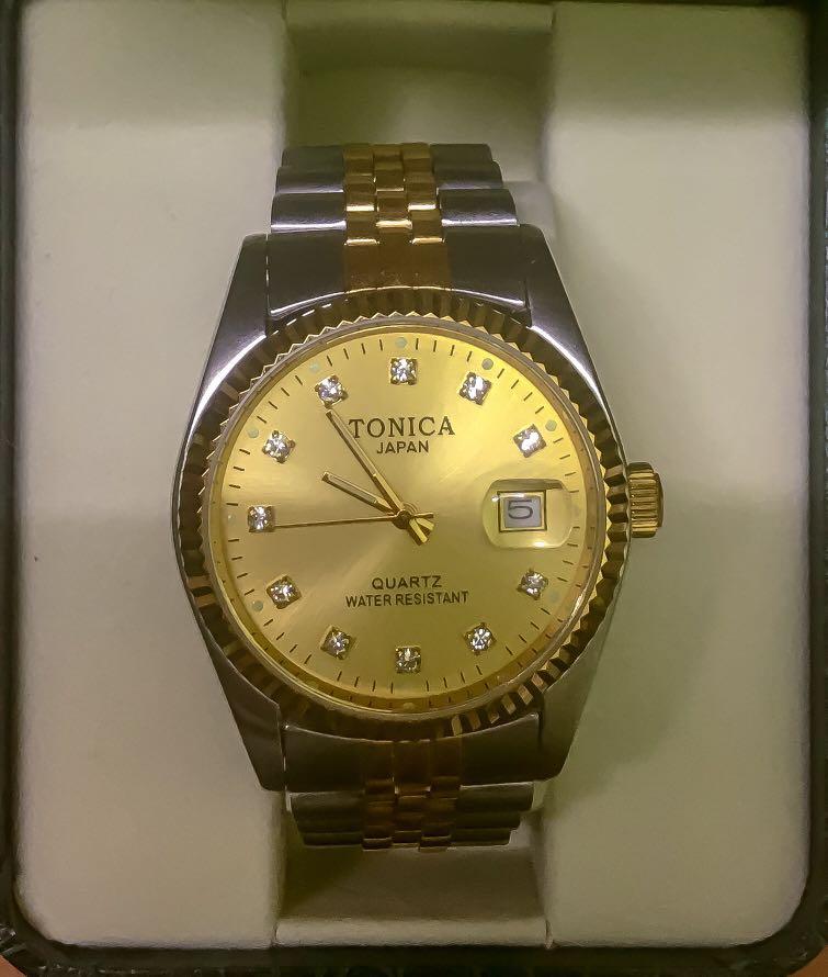 Tonica Retro/Vintage Japanese Quartz Watch, Men's Fashion, Watches ...