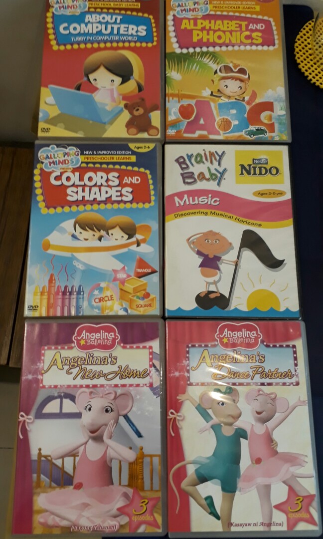 Used Assorted Learning DVDs and VCD, Hobbies & Toys, Music & Media ...