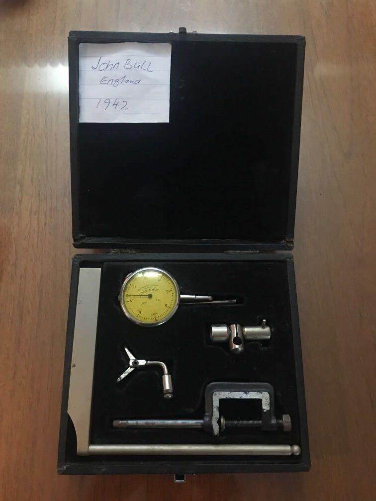 Vintage British Dial Indicator - complete set, Everything Else on Carousell