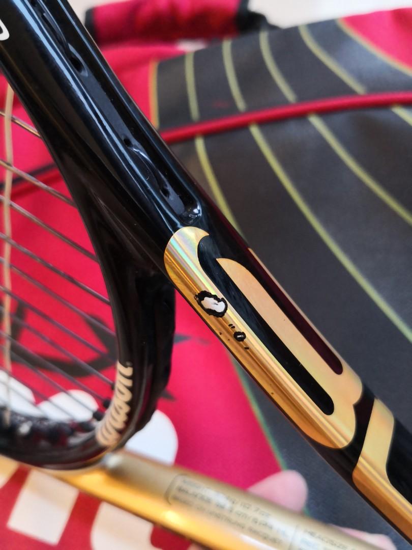 Wilson blade 98 BLX with bag, Sports Equipment, Sports & Games, Racket ...