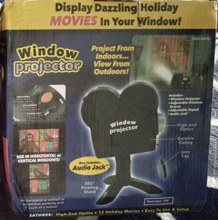 Windows Projector...Holidays Movies!!...., TV & Home Appliances, TV ...