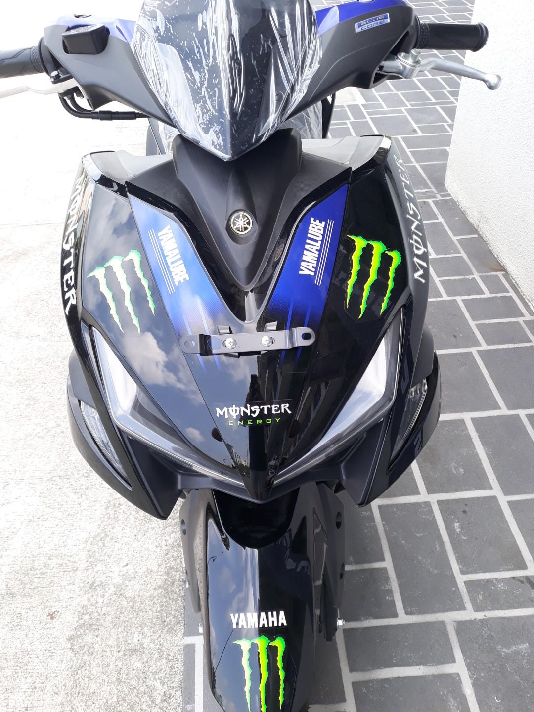 Yamaha Aerox Monster Energy Special Edition, Motorcycles, Motorcycles ...