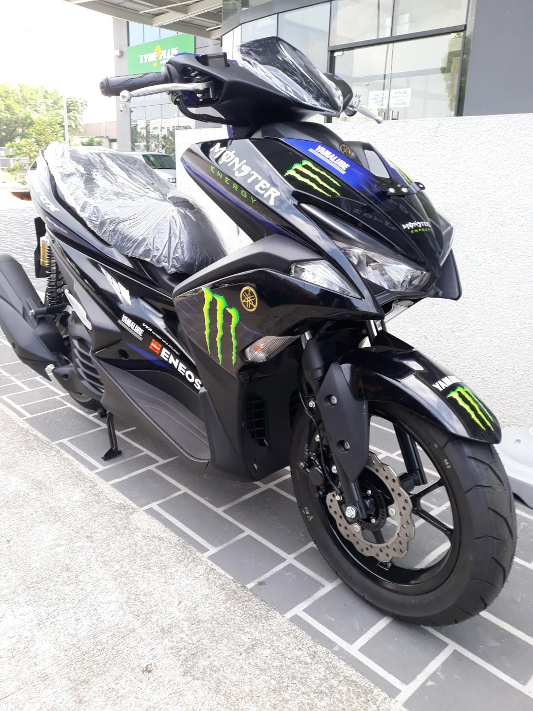 Yamaha Aerox Monster Energy Special Edition, Motorcycles, Motorcycles ...