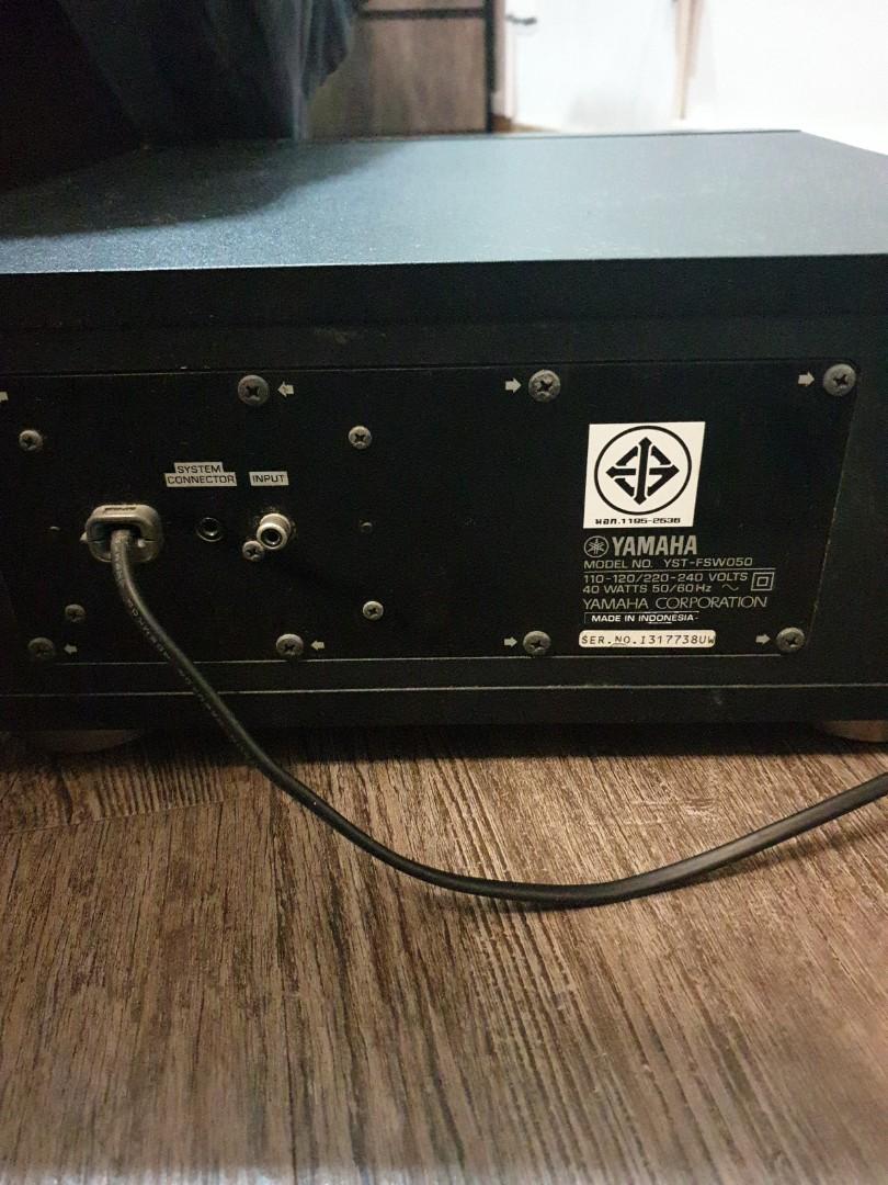 Yamaha ysp-3000 sound with yst-fsw050 subwoofer, Audio, Soundbars, Speakers & Amplifiers on ...