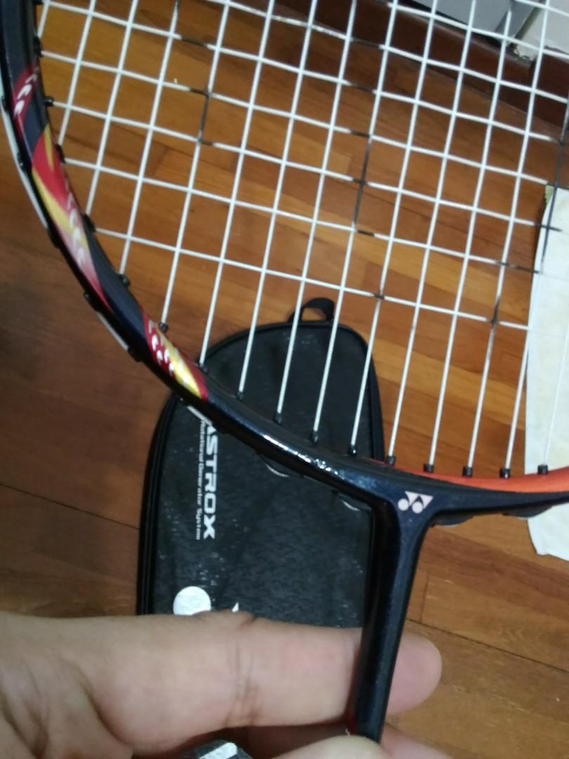 Yonex astrox 99 badminton racket, Sports Equipment, Sports & Games ...