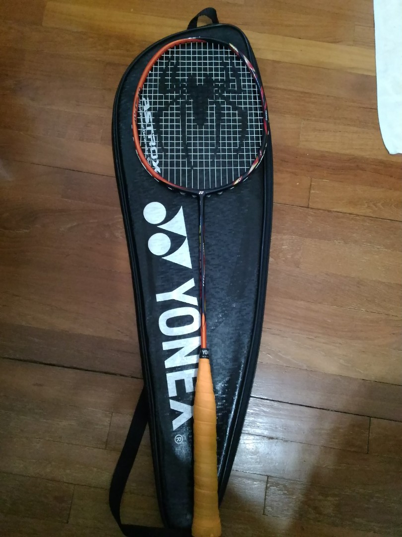 Yonex astrox 99 badminton racket, Sports Equipment, Sports & Games ...