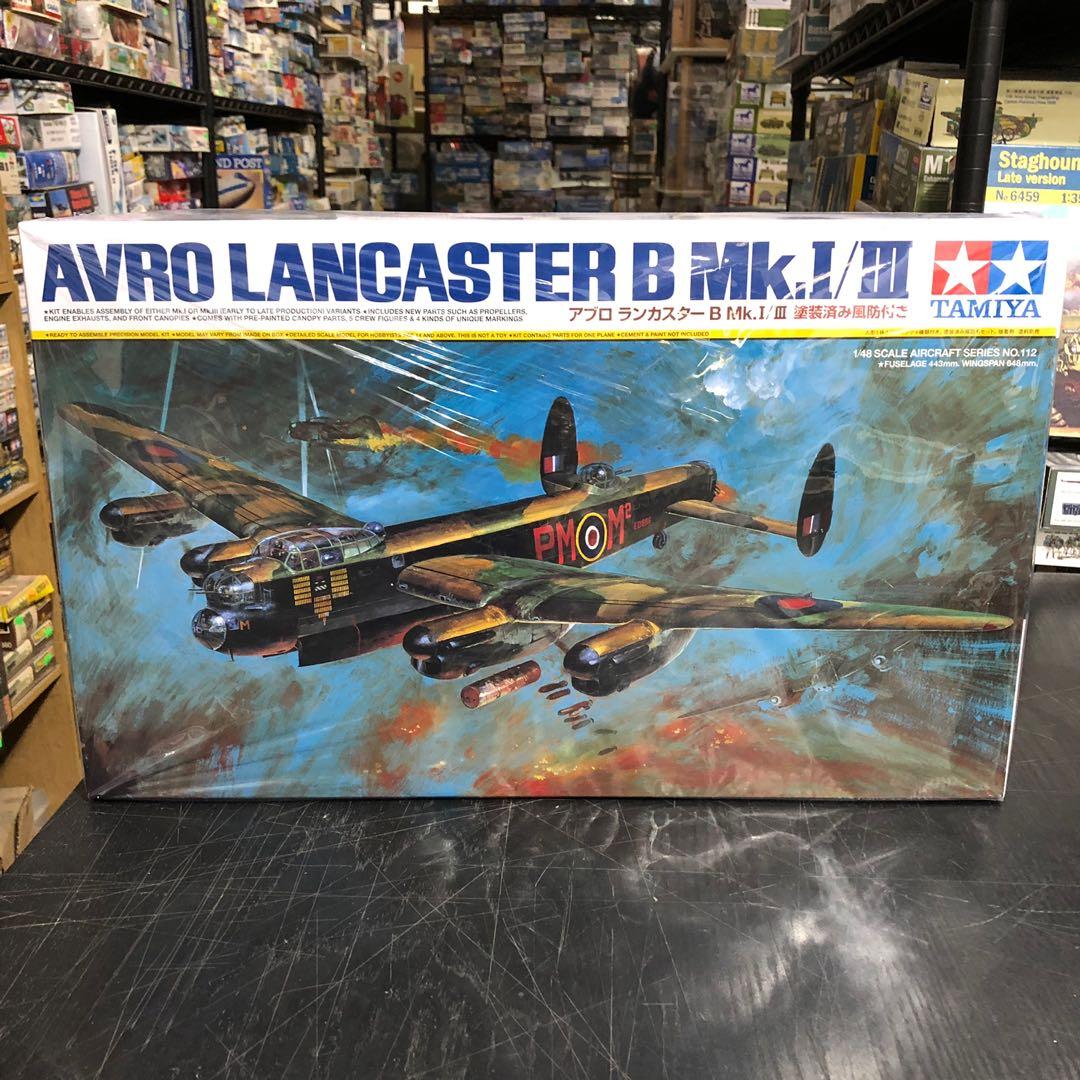 1/48 Tamiya Avro Lancaster B Mk.I/III Model Kit #61112, Hobbies & Toys ...