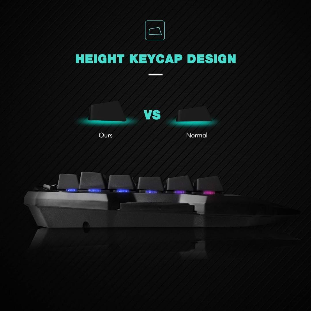 2447A) MAGIC EAGLE Gaming Keyboard {UK Layout}, HAVIT Rainbow LED ...