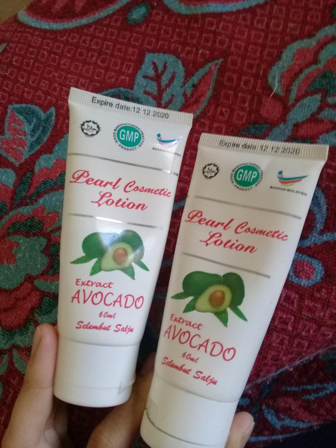 avocado lotion 20%used each, Beauty & Personal Care, Bath & Body, Body ...