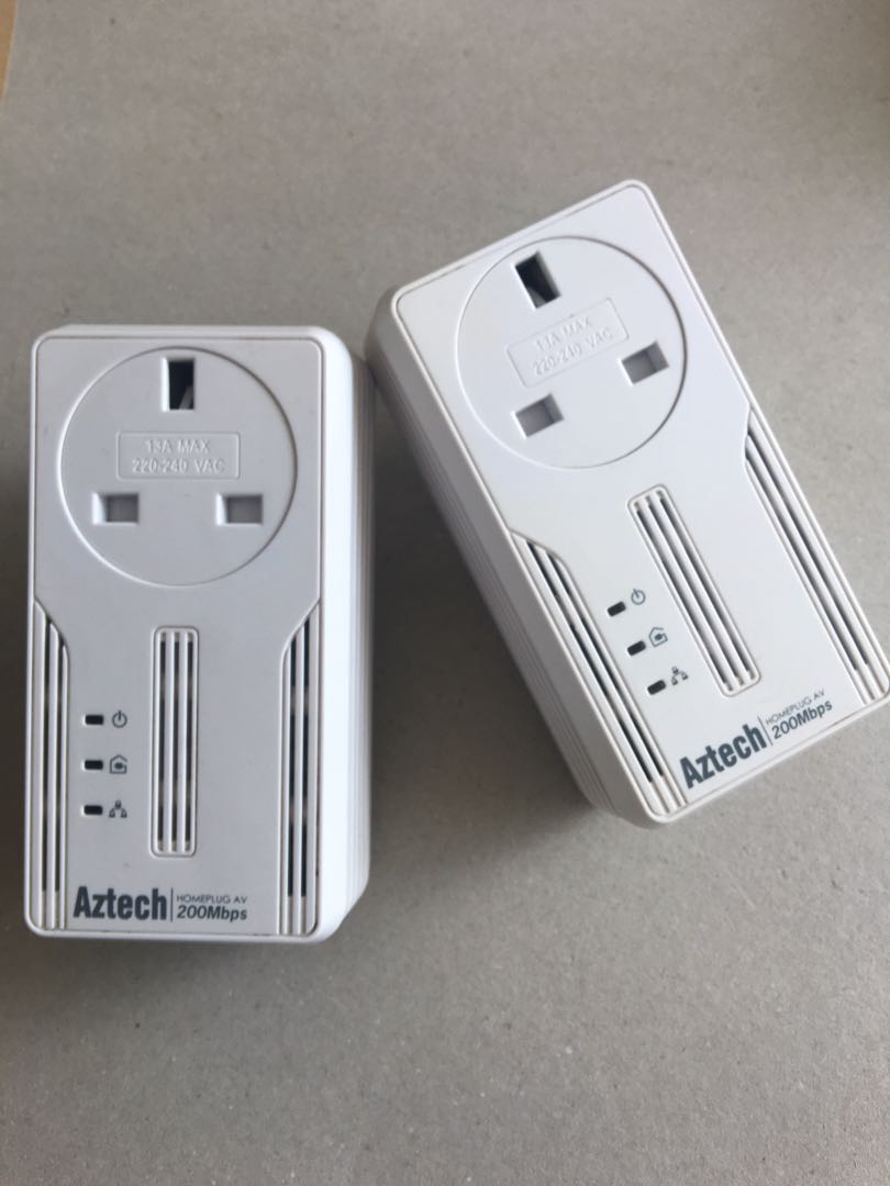 Aztech Homeplug AV 200Mbps. Welcome to PM, Computers & Tech, Parts ...