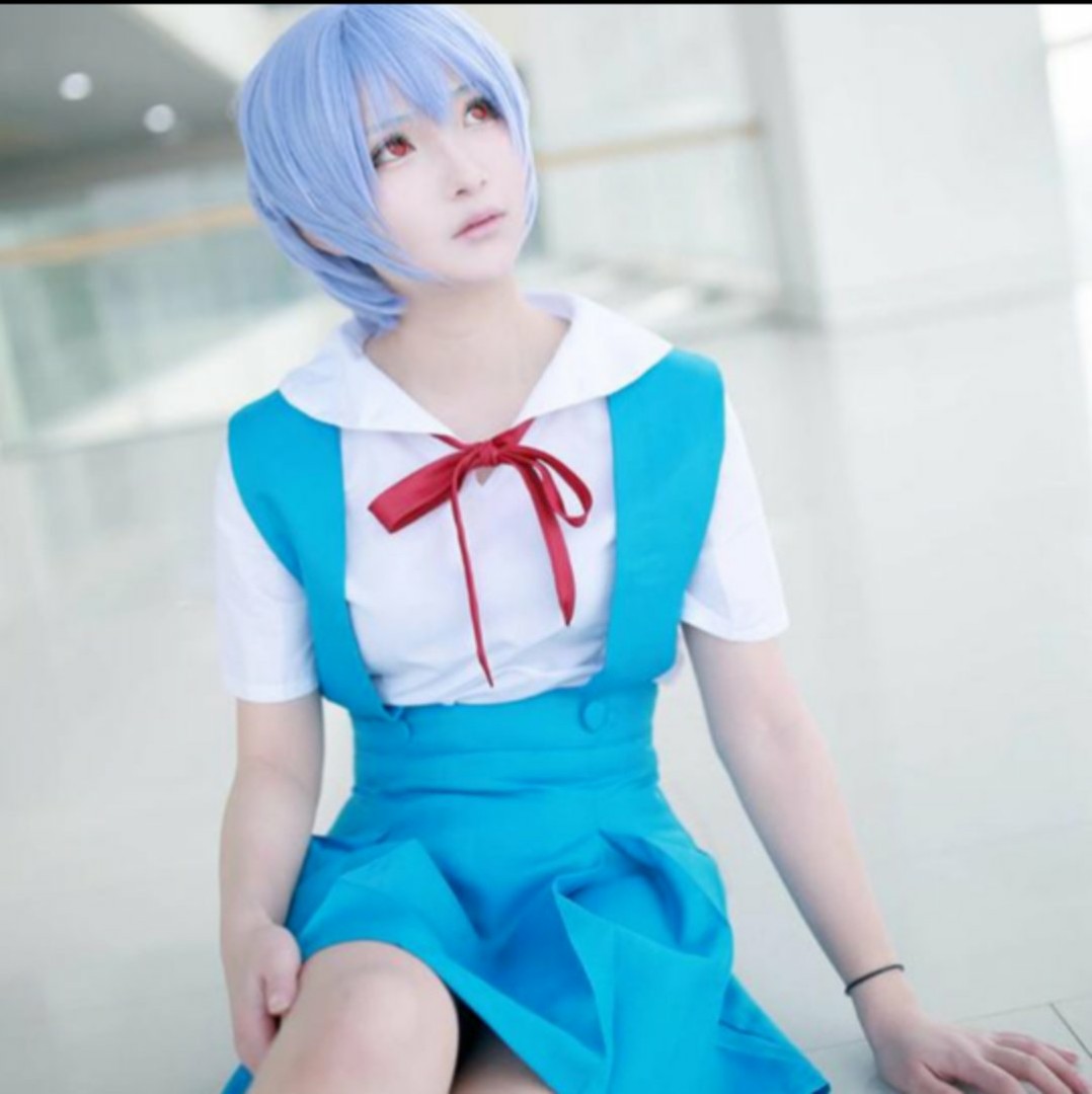 Neon Genesis Evangelion uniform cosplay, Hobbies & Toys, Memorabilia ...