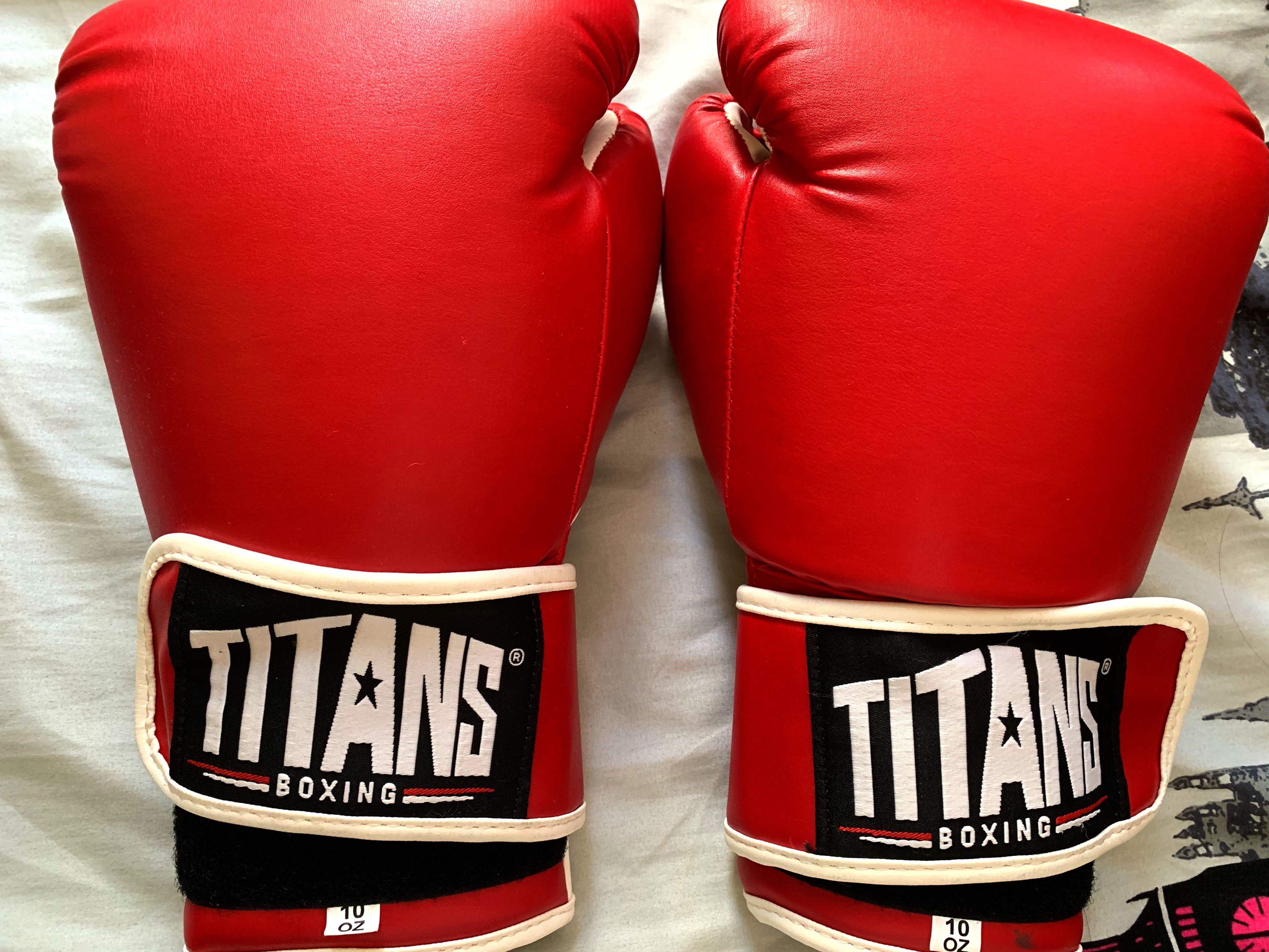 Boxing Gloves (Titan, 10 oz.), Sports Equipment, Sports & Games, Combat ...