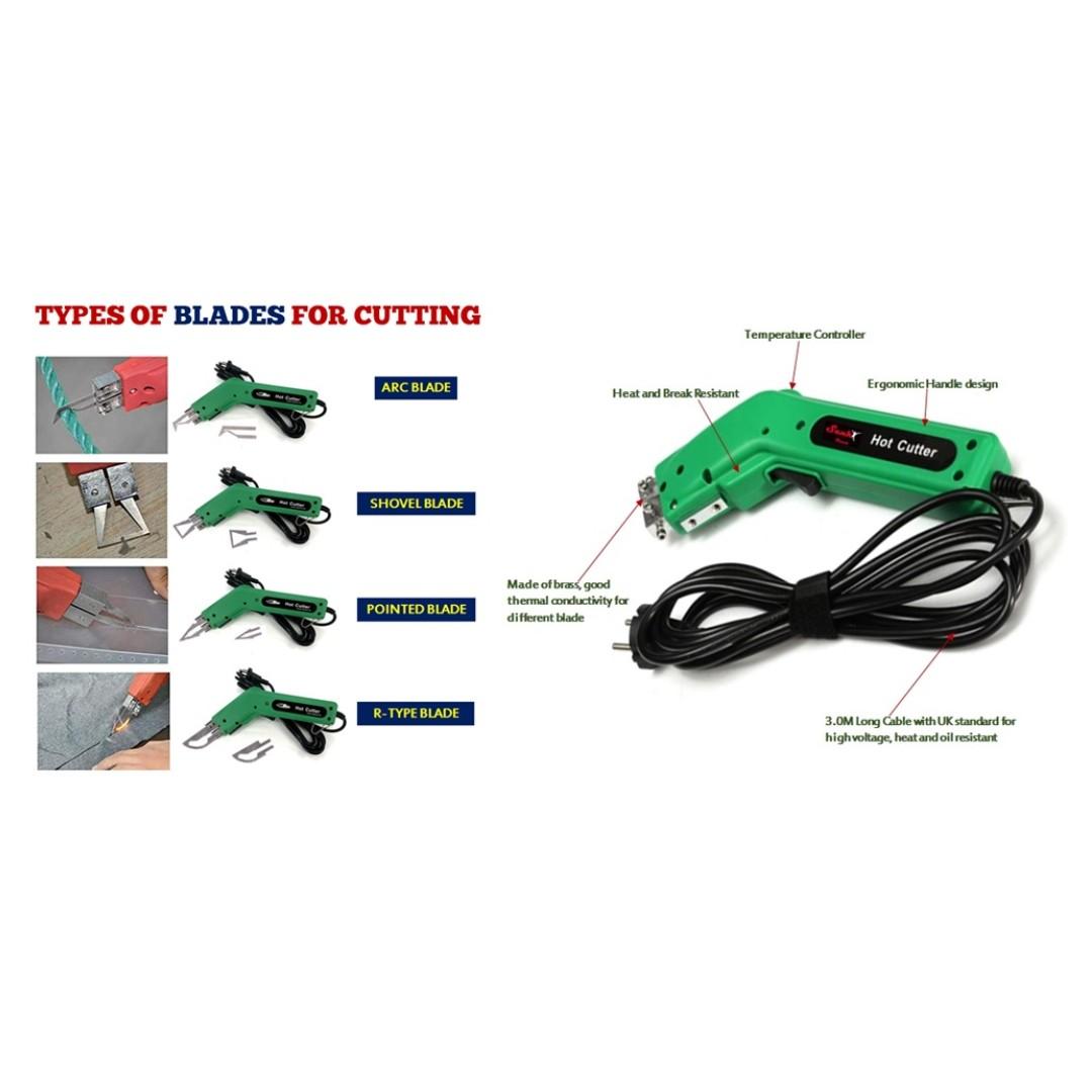 Electric Hot Cutter for foam, Cloth, sponge, PVC and nylon 220V 100W ...