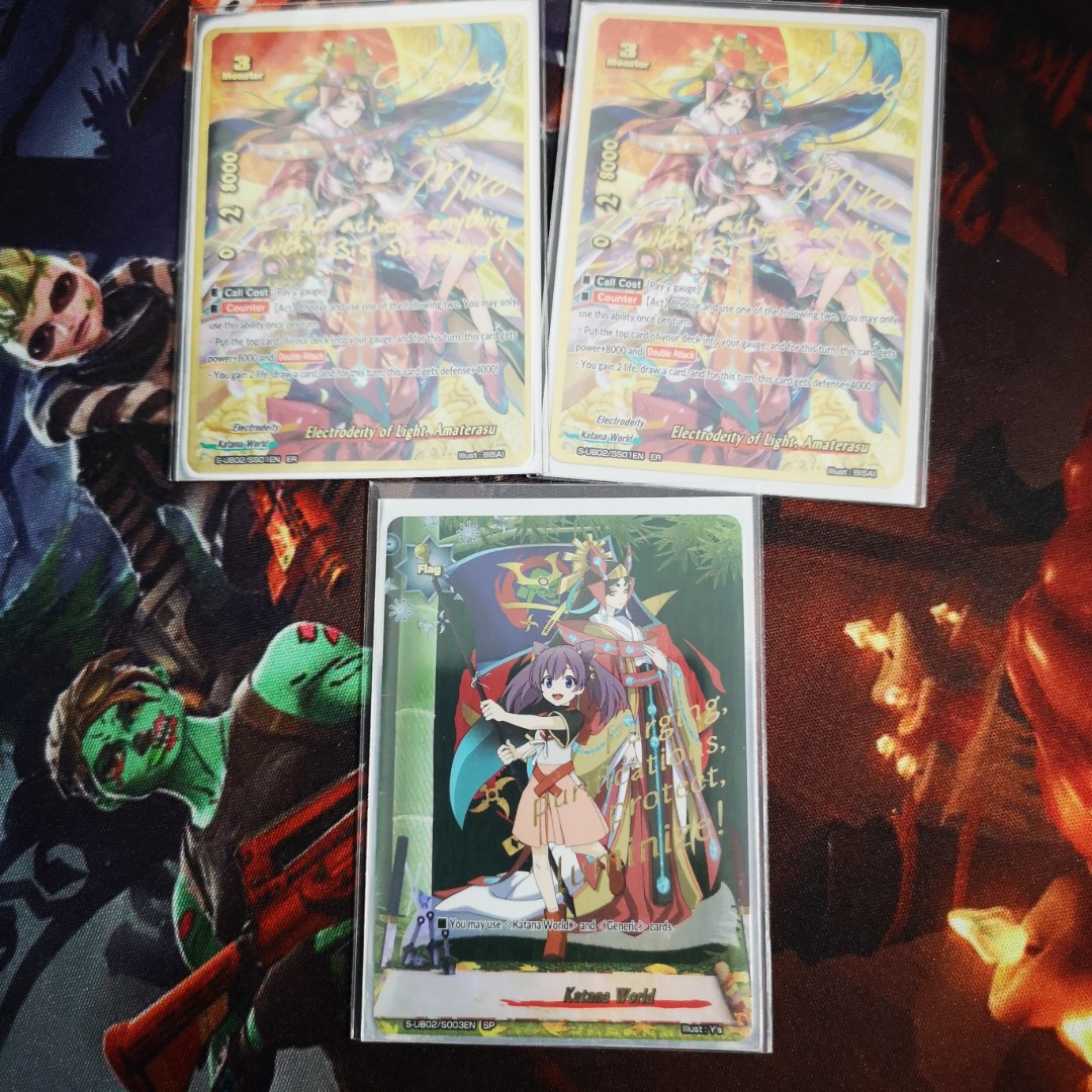 Electrodeity Amaterasu ER Katana World Flag SP, Hobbies & Toys, Toys ...