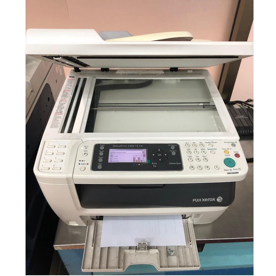 Fuji Xerox DocuPrint CM215 fw, Computers & Tech, Printers, Scanners & Copiers on Carousell