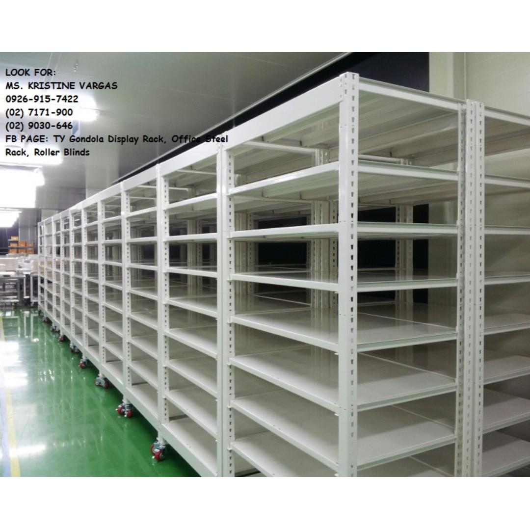 High quality open type steel rack heavy duty collapsible steel shelves ...