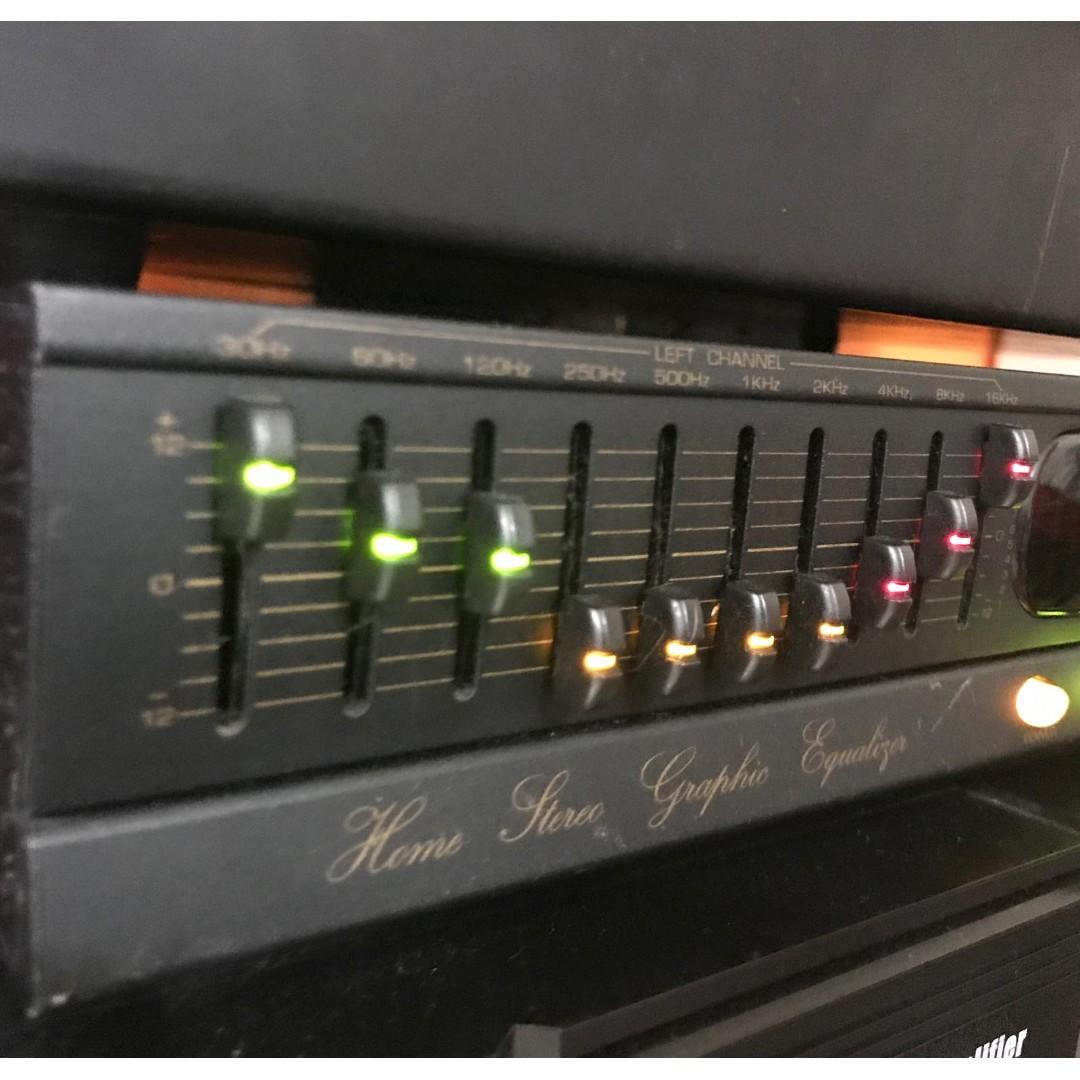 Home Stereo Graphic Equalizer, Audio, Other Audio Equipment on Carousell