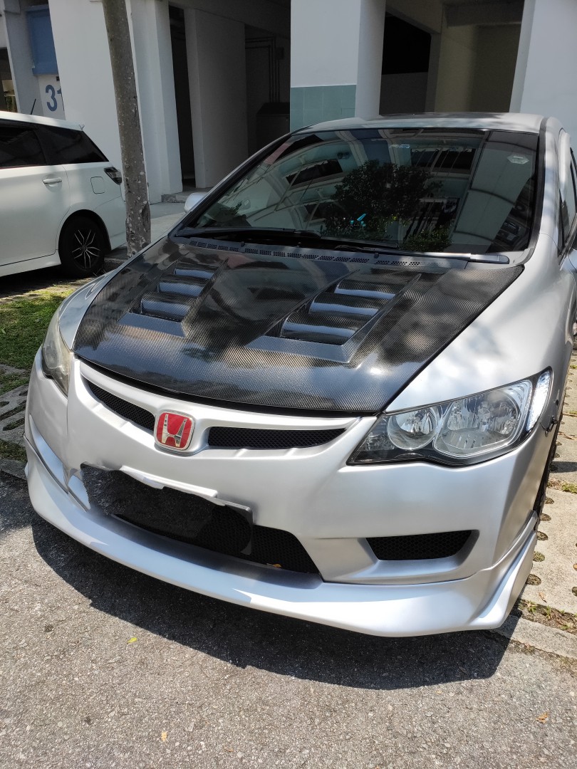 Honda Civic FD front bumper, Car Accessories, Accessories on Carousell