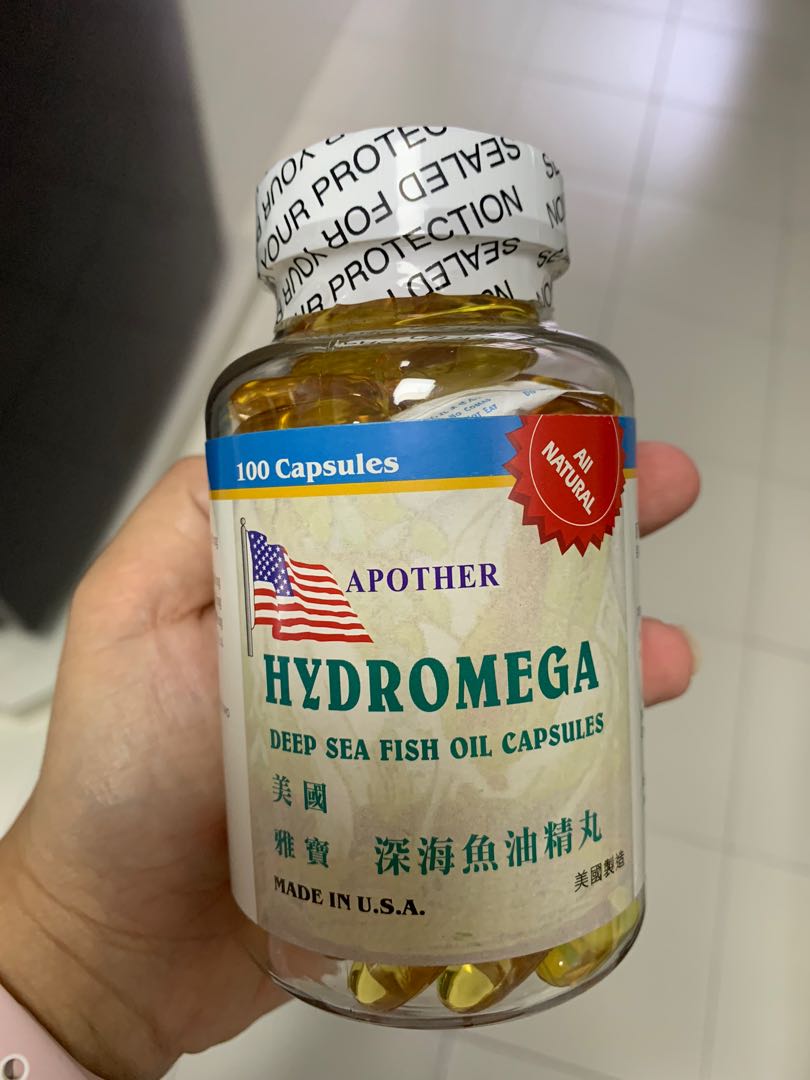 Hydromega Deep Sea Fish Oil Capsules, Babies & Kids, Nursing & Feeding ...