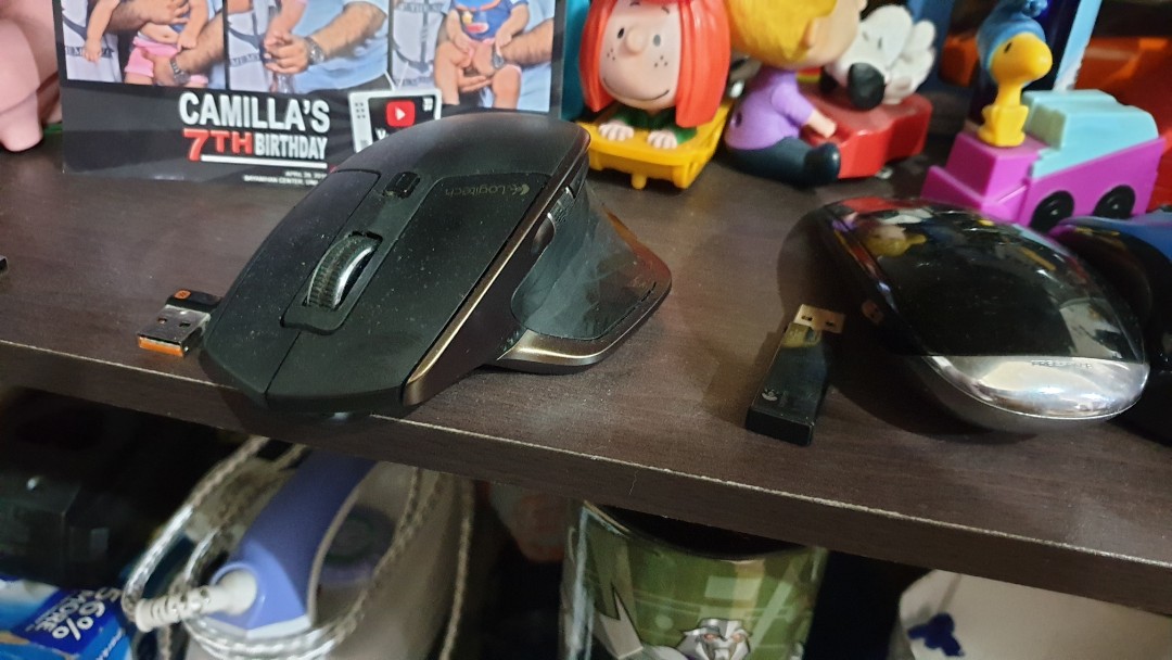 Logitech MX Master Wireless Mouse High Precision Sensor Speed-Adaptive ...