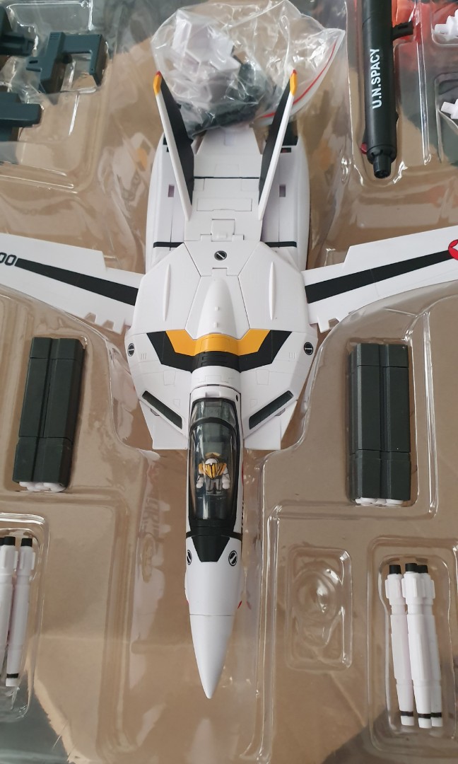 Macross Valkyrie Factory 1/60 VF-1S Arcadia Ray Fokker, Hobbies & Toys ...