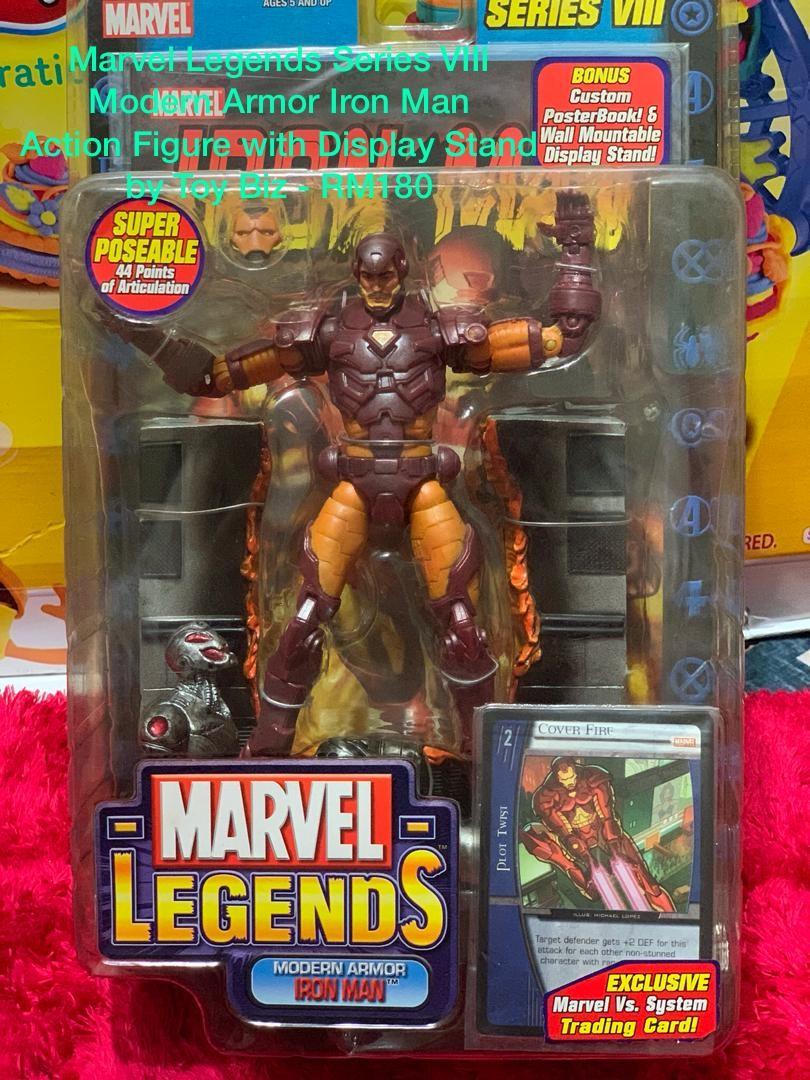 Marvel Legends Series VIII Modern Armor Iron Man Action Figure with ...