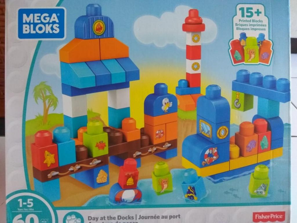 MEGA BLOKS 60 Buah Bangunan Besar, Bayi & Anak, Lainnya di Carousell