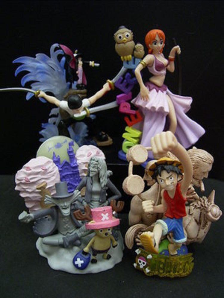 One Piece Figurine Imagination Gashapon (Naruto, Gundam), Hobbies ...