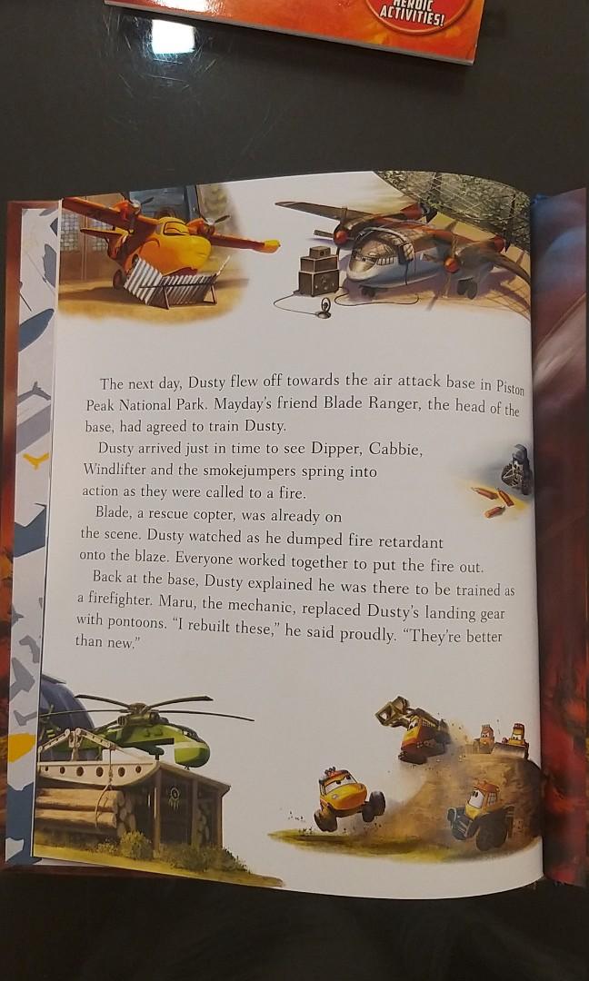 Original Disney Planes, Fire & Rescue Activity Books, Hobbies & Toys ...