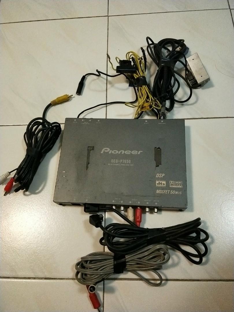 Pioneer DEQ-P7650, Car Accessories, Accessories on Carousell