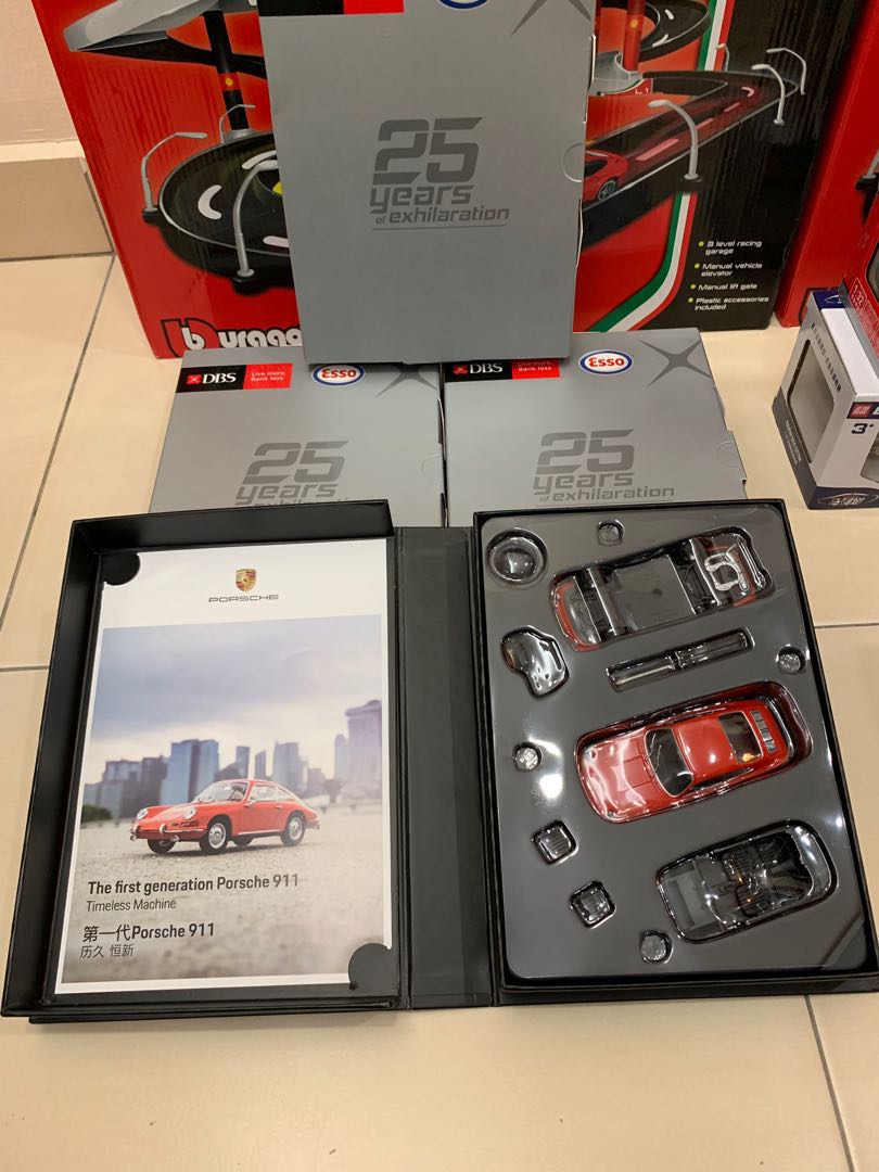 Singapore Esso x DBS 25year exhilaration Porsche 911, Hobbies & Toys, Collectibles & Memorabilia ...