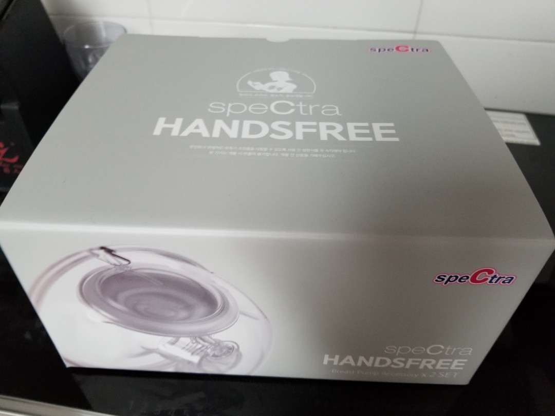 全新Spectra handsfree 免提奶泵 韓國the one collection cup, 兒童＆孕婦用品, 孕婦用品 ...