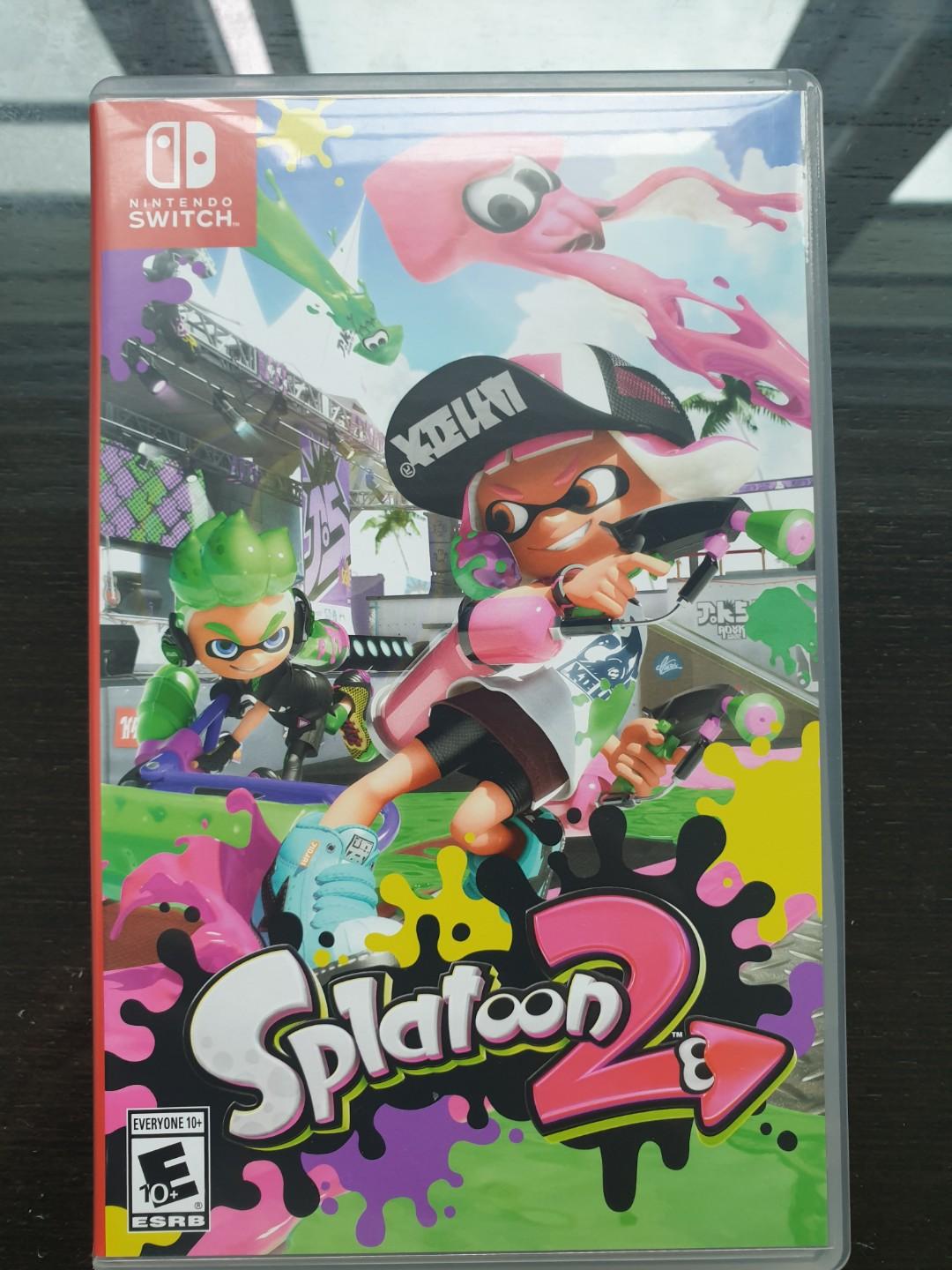 Splatoon 2 Nintendo Switch cartridge, Video Gaming, Video Games ...