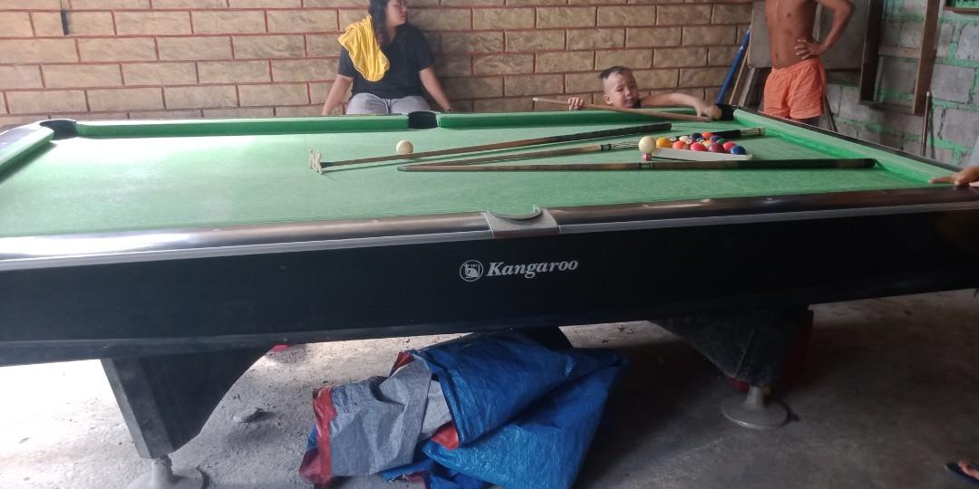 Standard size kangaroo billiard table, Sports Equipment, Sports & Games ...