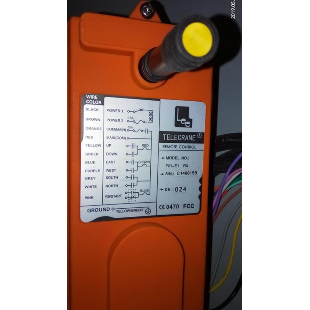 TELECRANE REMOTE CONTROL, Commercial & Industrial, Industrial Equipment ...