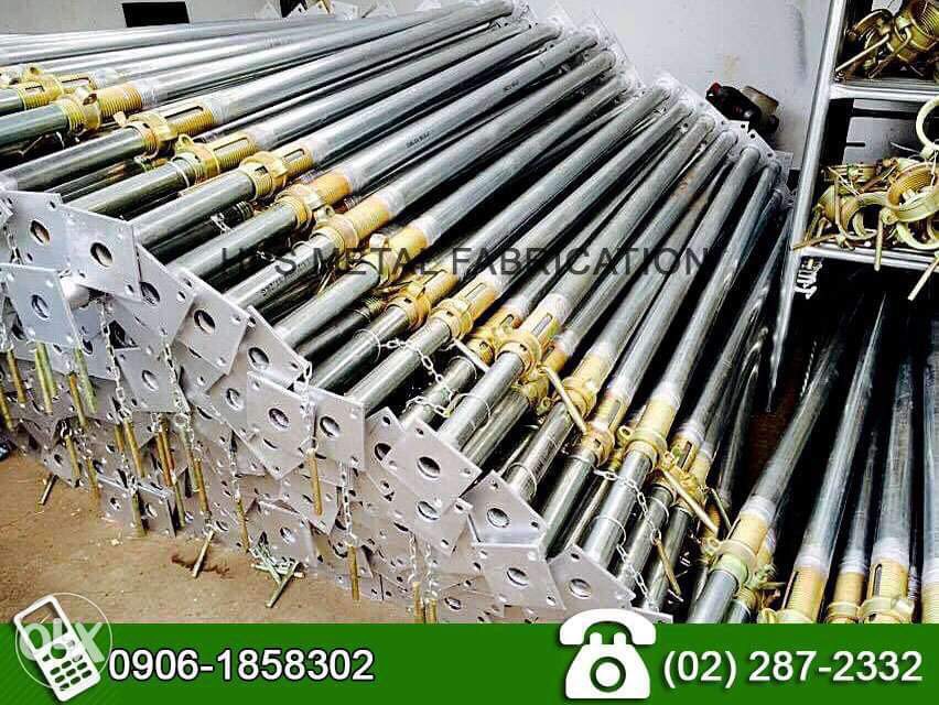 U Head Shoring Jack Catwalk Scaffolding Set Swivel Clamp Phenolic Board ...