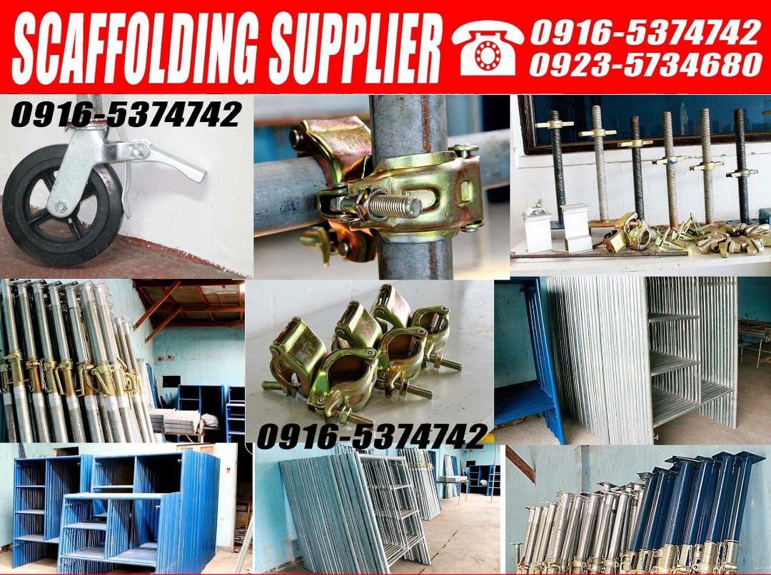 U Head Shoring Jack Catwalk Scaffolding Set Swivel Clamp Phenolic Board ...