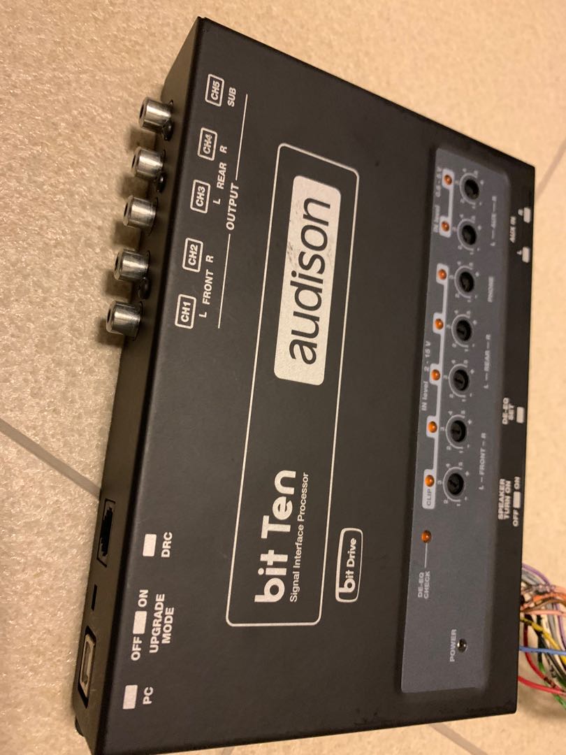 Wts audison bit ten dsp, Audio, Other Audio Equipment on Carousell