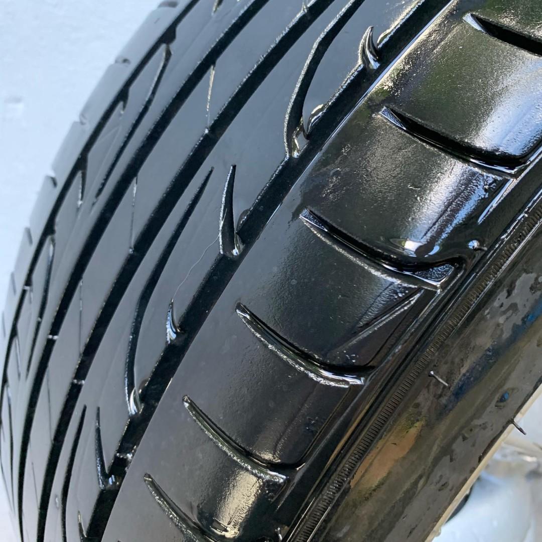 17's Banana Watanabe Mags/Rims w/ Dunlop Tires, Car Parts & Accessories ...