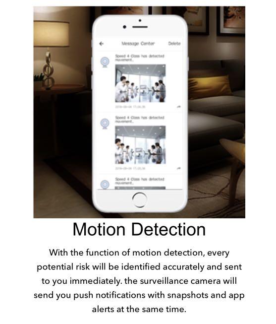 AKASO P30 Wireless Camera Work With Alexa WiFi Surveillance,HD Security ...