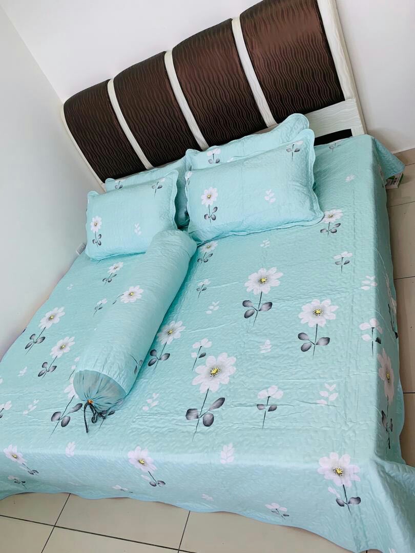 CADAR HQ 6IN1 COLOR PASTEL, Furniture & Home Living, Bedding & Towels on Carousell