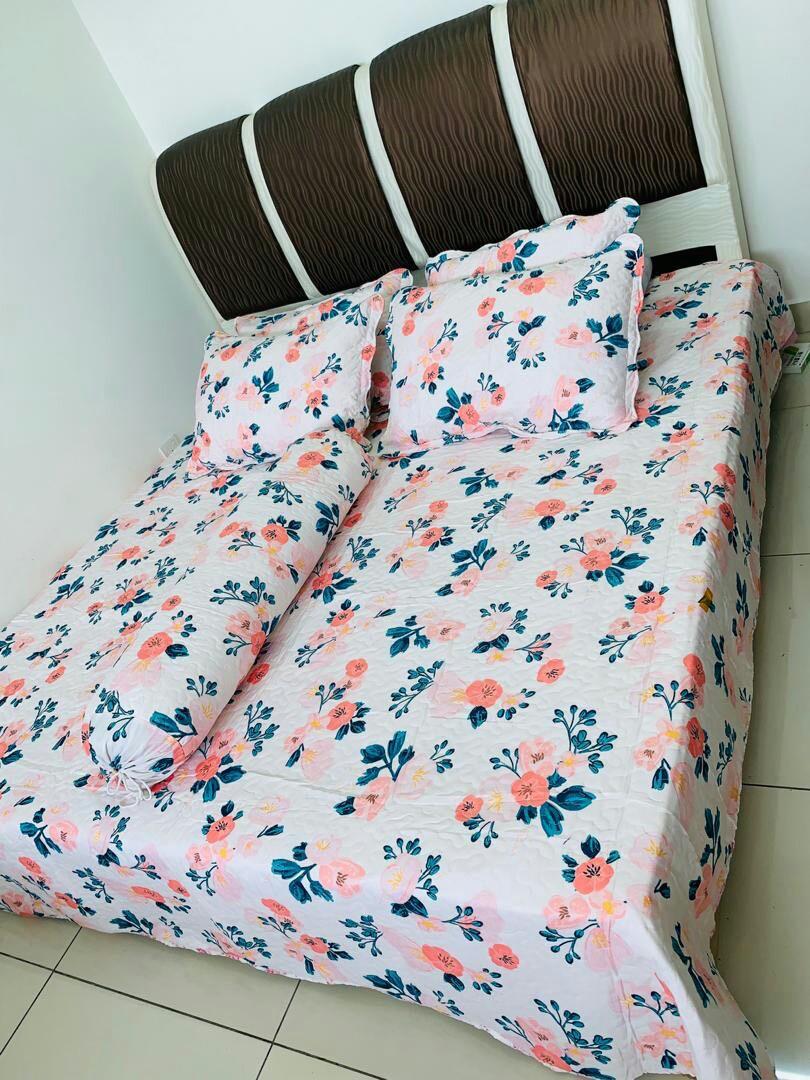 CADAR HQ 6IN1 COLOR PASTEL, Furniture & Home Living, Bedding & Towels on Carousell